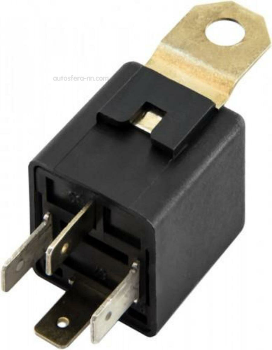EMI 983377710 Реле замык. 4-конт. с кронштейном и помехоподавляющим резистором, ЭМИ