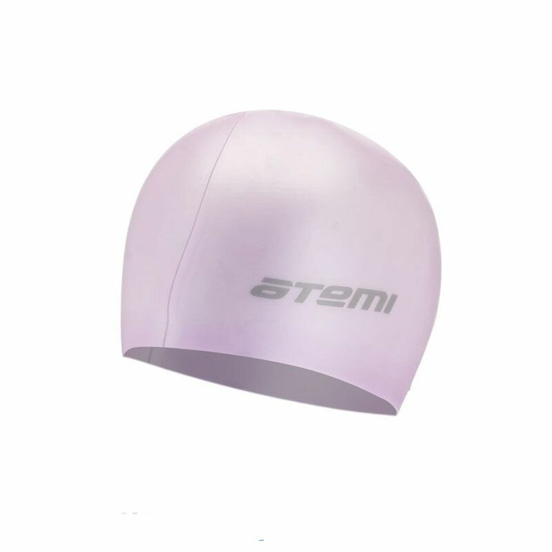 Шапочка для плавания Atemi, силикон, детская, розовая, SC305