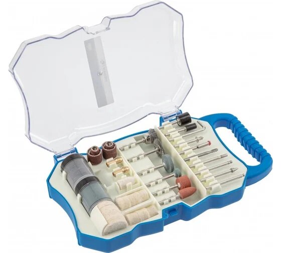 Набор аксессуаров для многофункц. гравировальной машинки, (72 пр), HOEGERT HT2E116