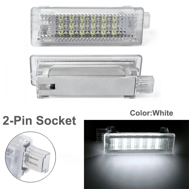 2 шт. светодиодный багажник Чемодан лампы двери для ног любезно светильник для Land Rover LR2 LR3 LR4 Range Rover Sport Дискавери 4 Freelander 2