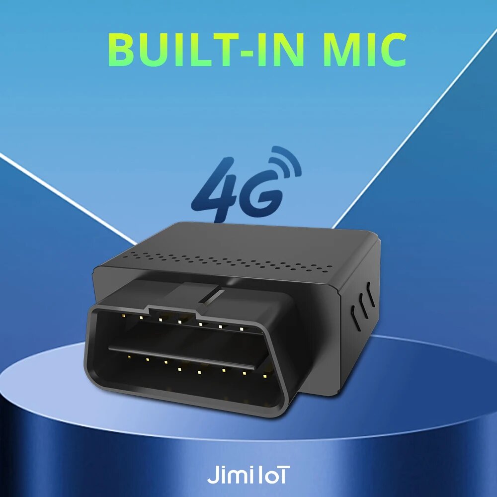 JIMIMAX VL512 LTE OBD GPS-трекер Мини-автомобильное слежение 9-36 В 4G Sos 10 yrs platform