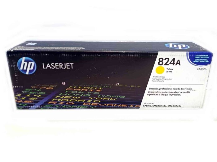 Картридж HP 824A CB382A желтый