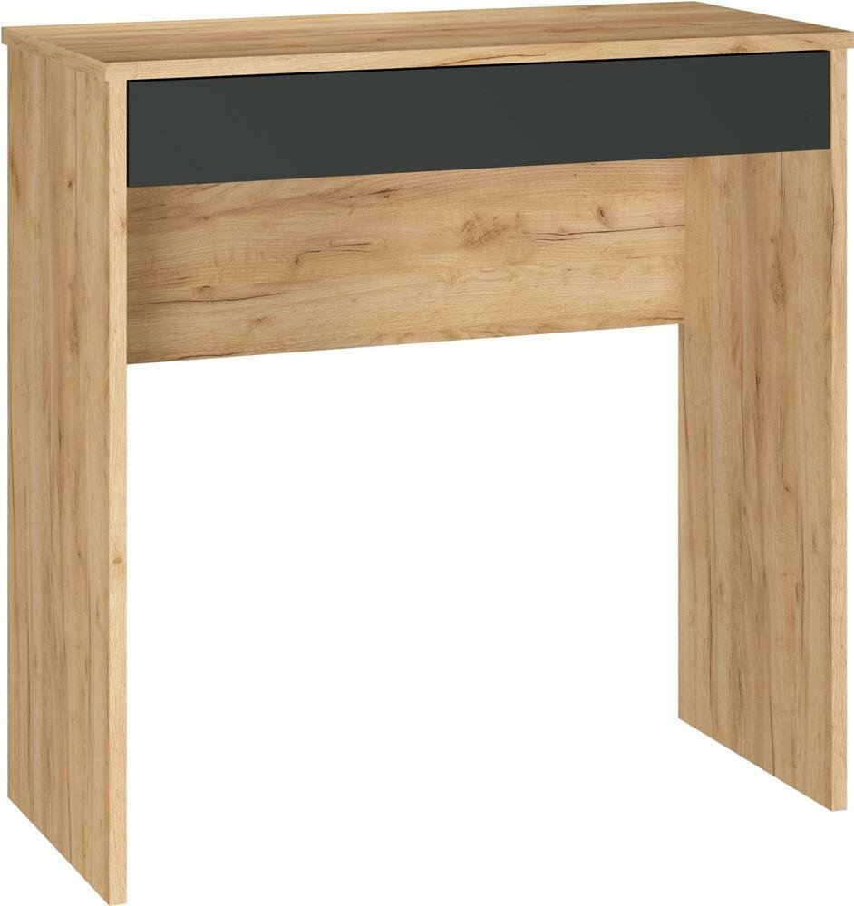 Мебель-комплекс рино Стол письменный исп.1 Дуб золотой крафт/Антрацит (1 кор.)