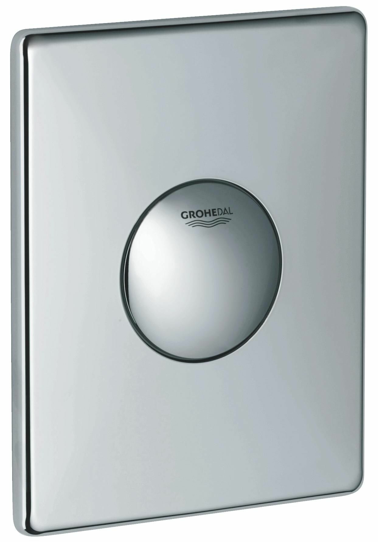 Панель смыва для унитаза GROHE Skate (1 режим смыва), хром (37547000)