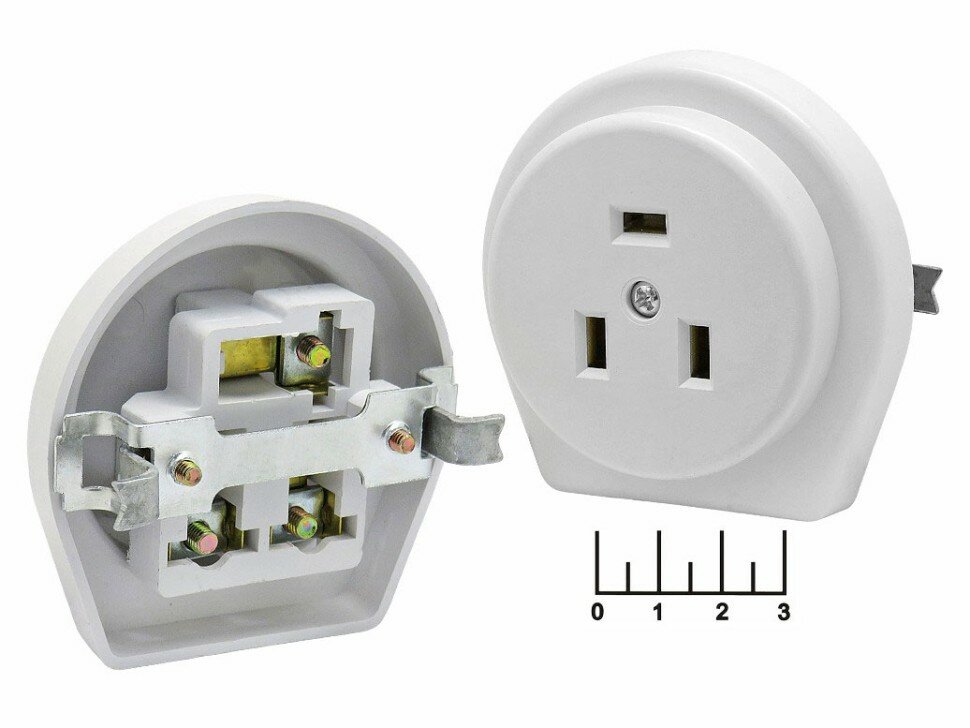 Розетка для электроплит 3pin 32A Rexant