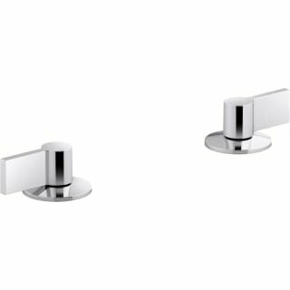 Ручки для смесителя для ванной комнаты Components Collection K-77974-4-CP Lever Handles for Bathroom Sink in Polished