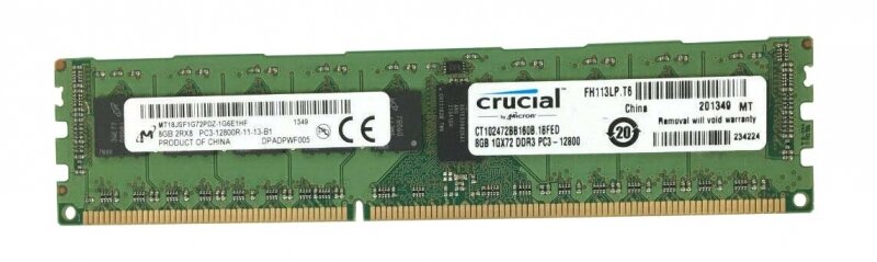 Оперативная память Crucial CT8G3ERSDD8186D DDRIII 8GB