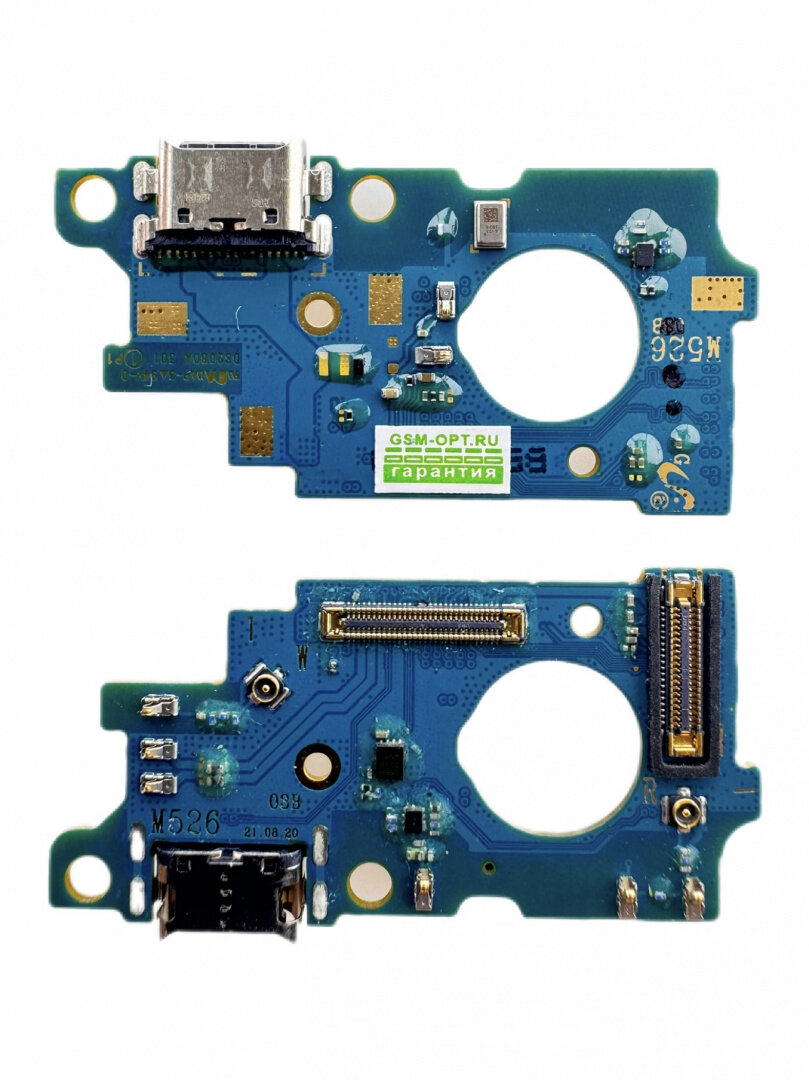 Плата нижняя для Samsung Galaxy M52 (M526B) с разъемом зарядки (системным), orig.c