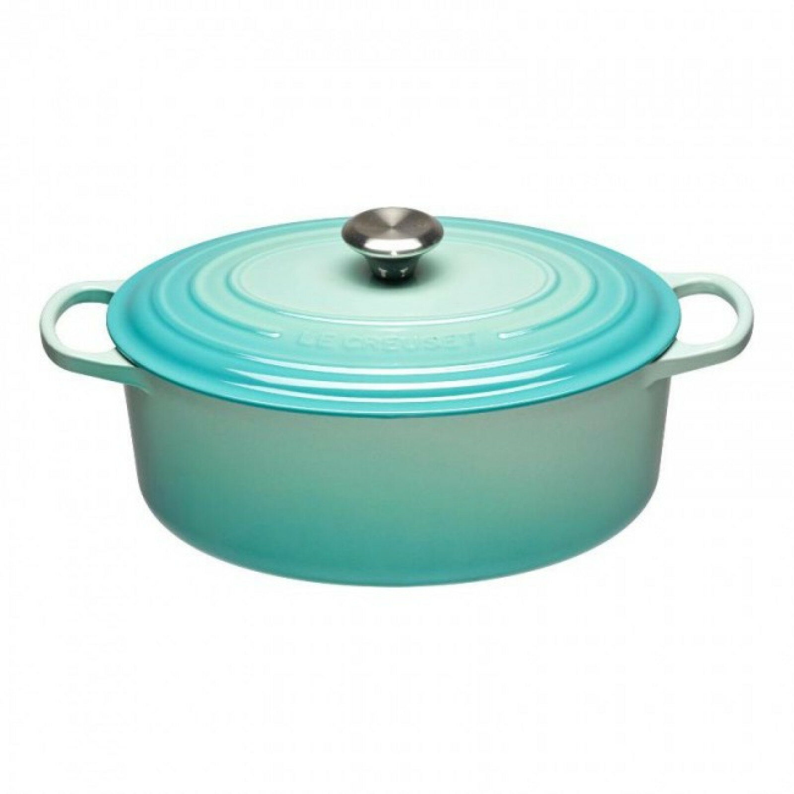 Утятница 31 см Освежающая мята, стальная ручка , Le Creuset, 21178314962430, Чугун