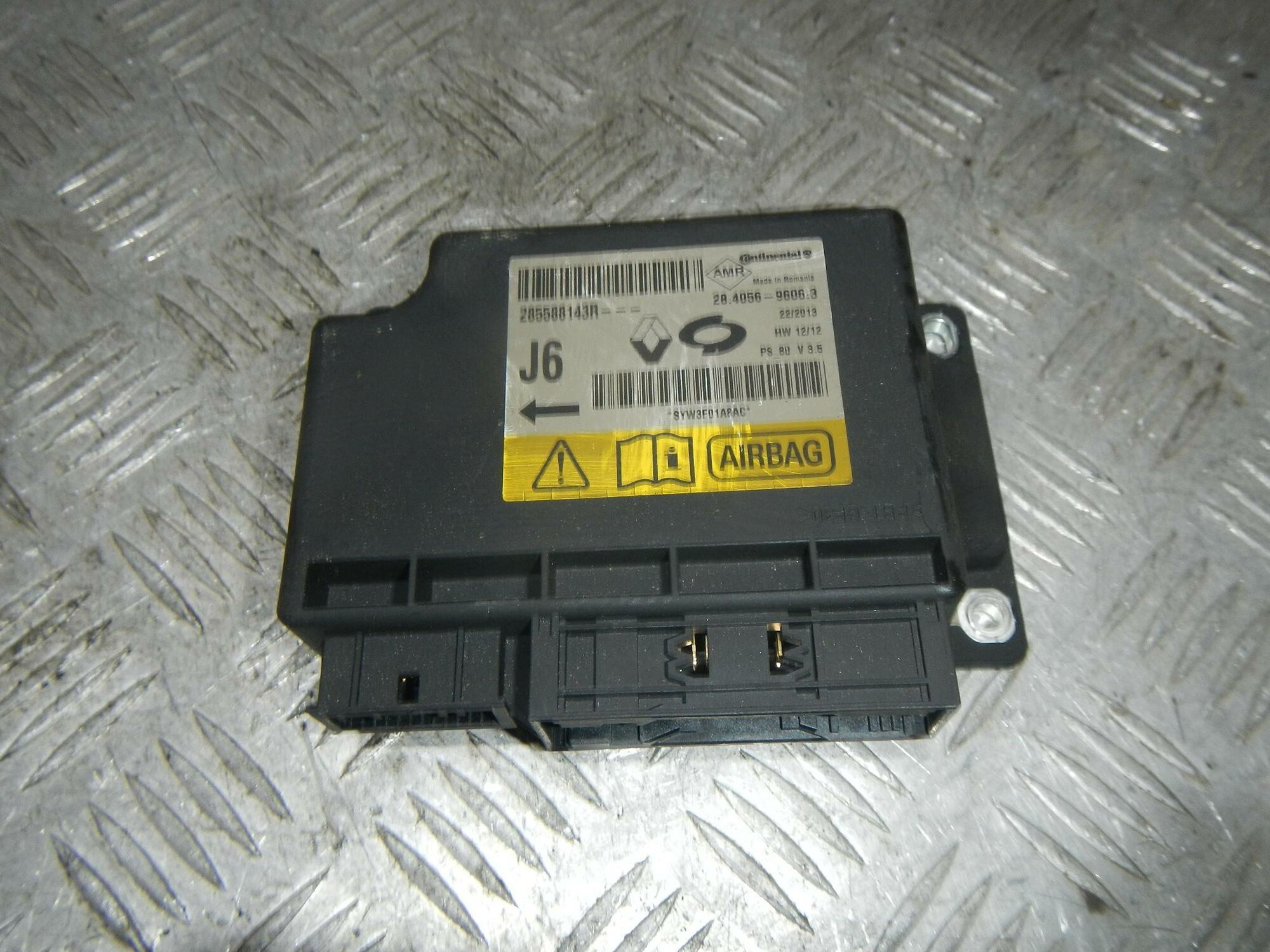 Б/У Блок управления AIR BAG, Renault (Рено)-MEGANE III (09-) RENAULT MEGANE III (09-) После пожара, подкопченый 319972 R...