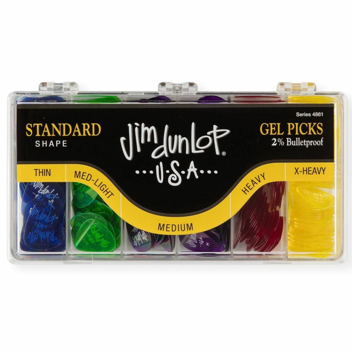 Медиаторы Dunlop 4861 Gels (432 шт)