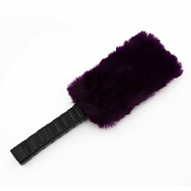 Паддл из искуственного меха фиолетовый IDEA Паддл из искуственного меха фиолетовый