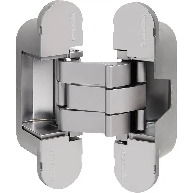 Петля Armadillo (Армадилло) скрытой установки U3D8000. VPG матовый хром