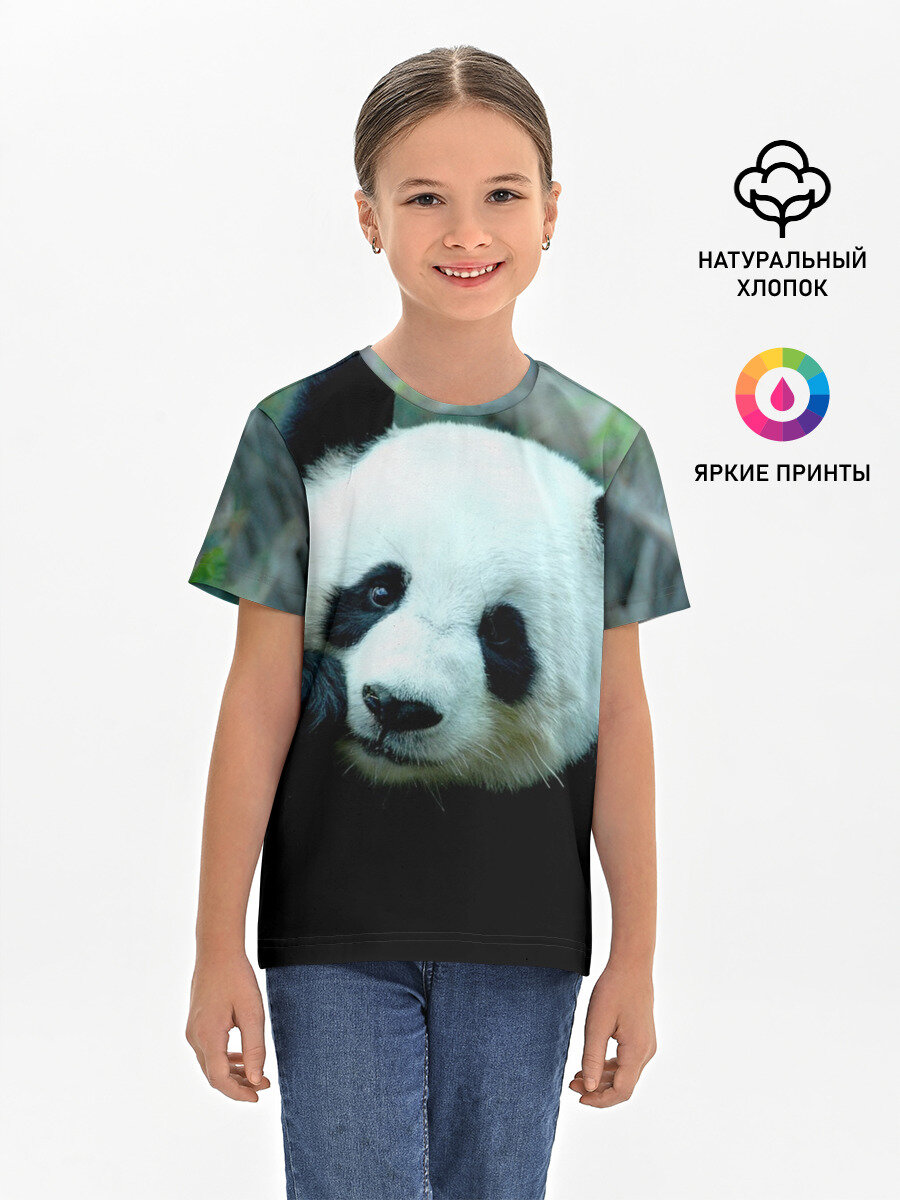 Футболка хлопковая детская Панда