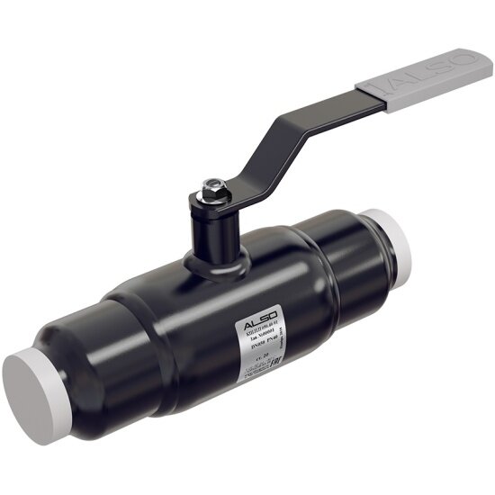 Кран шаровой приварной Also кшпп Ду65 Ру 2,5 МПа полнопроходной
