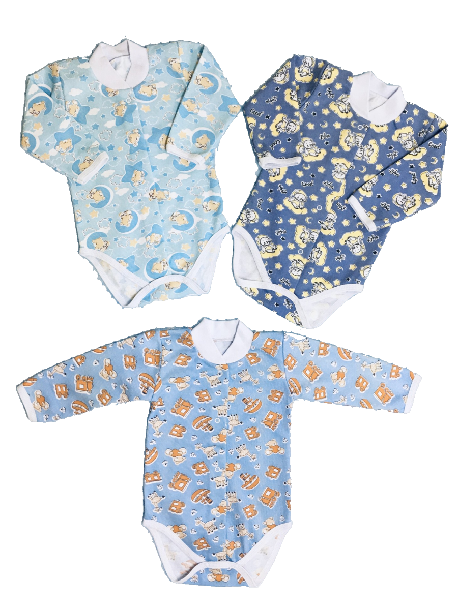 Боди Базовая коллекция, комплект из 3 шт.