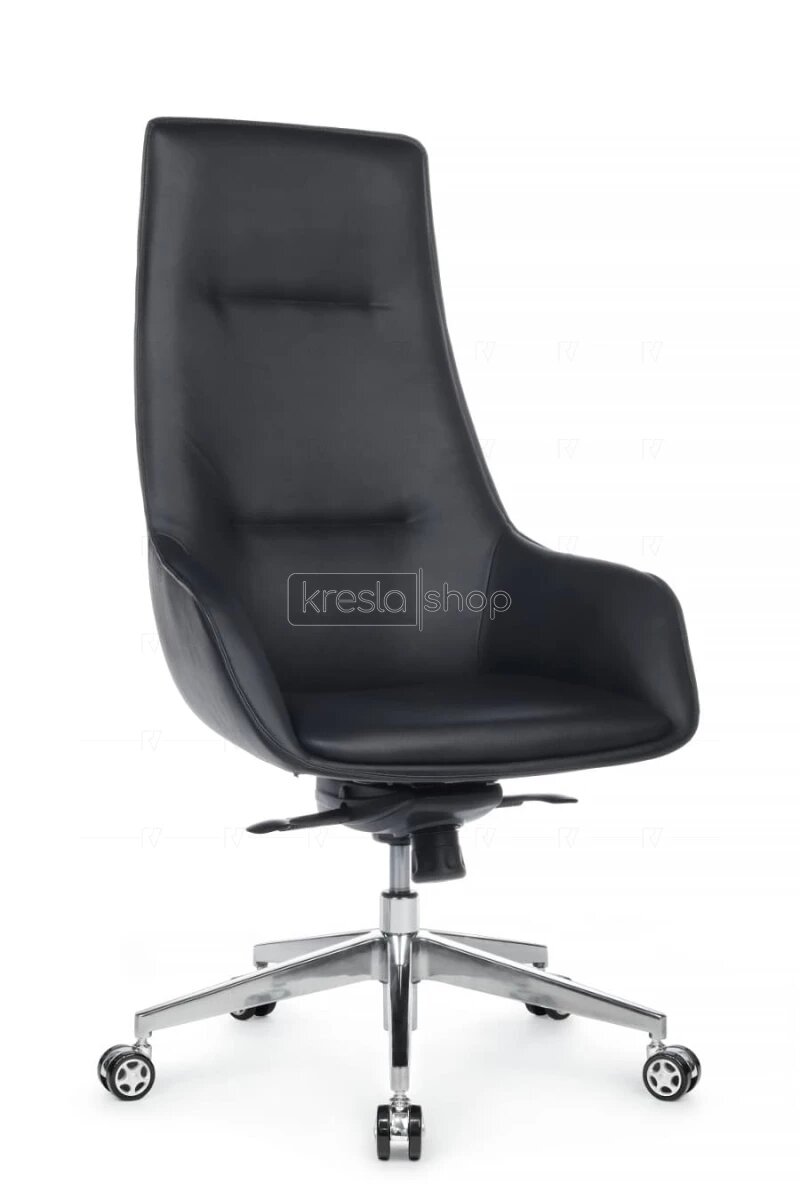 Кресло для руководителя Riva Design Magic A628-1 черная премиум экокожа