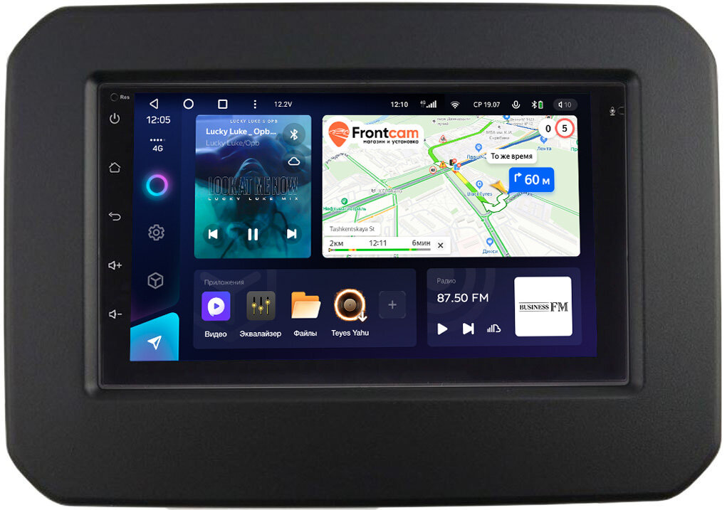 Магнитола в штатное место 2 din Suzuki Ignis 3 2016-2024 Teyes CC3L 4/32 7 дюймов RP-11-743-417 на Android 10 (DSP, AHD)