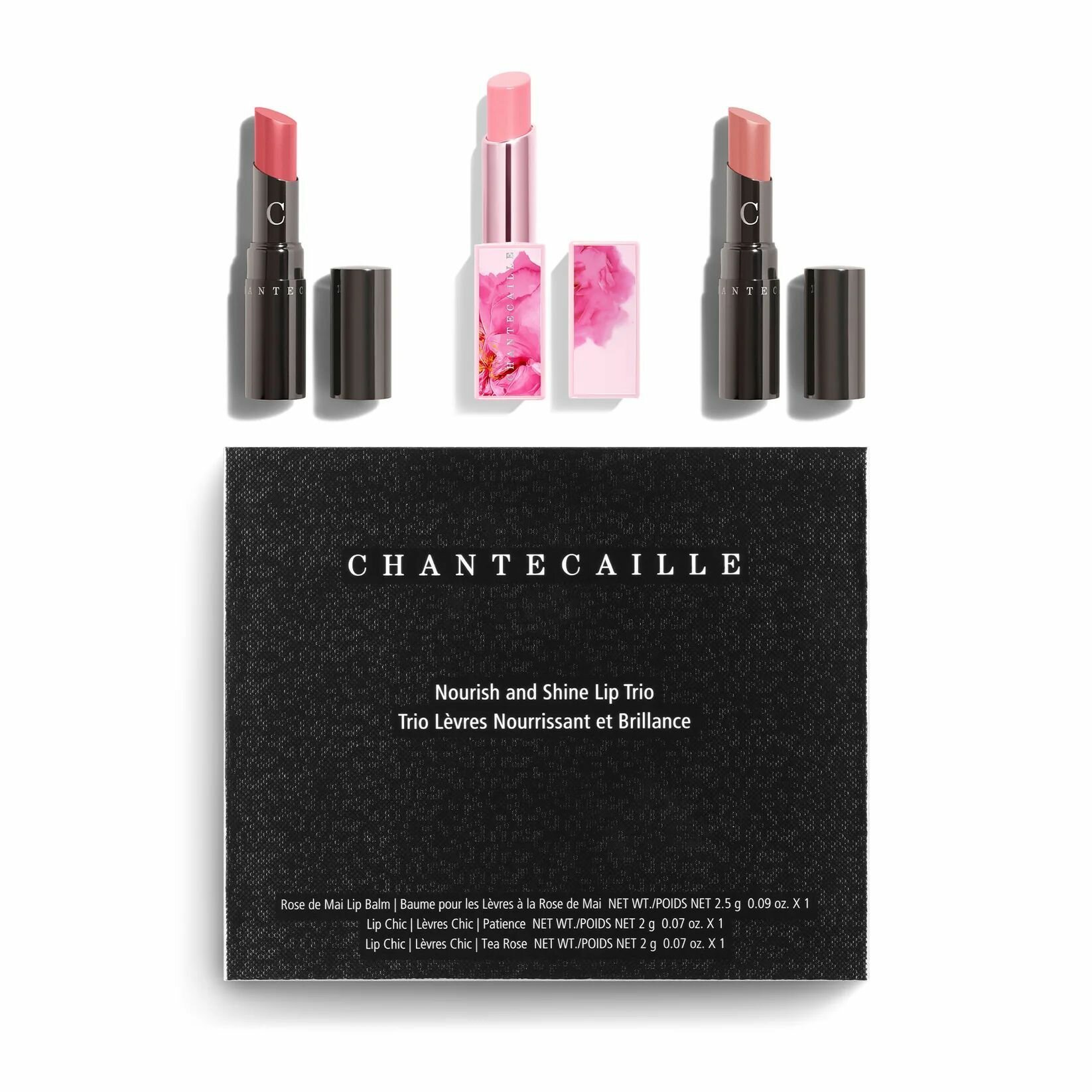 Сhantecaille Набор блесков бальзамов для губ Nourish and Shine Trio