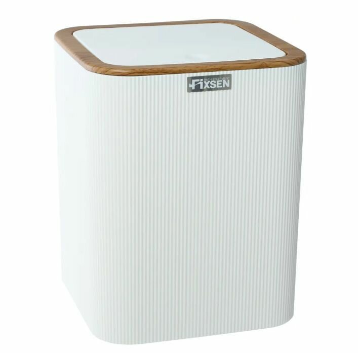 Пластиковое ведро 5 л/Fixsen цвет белый