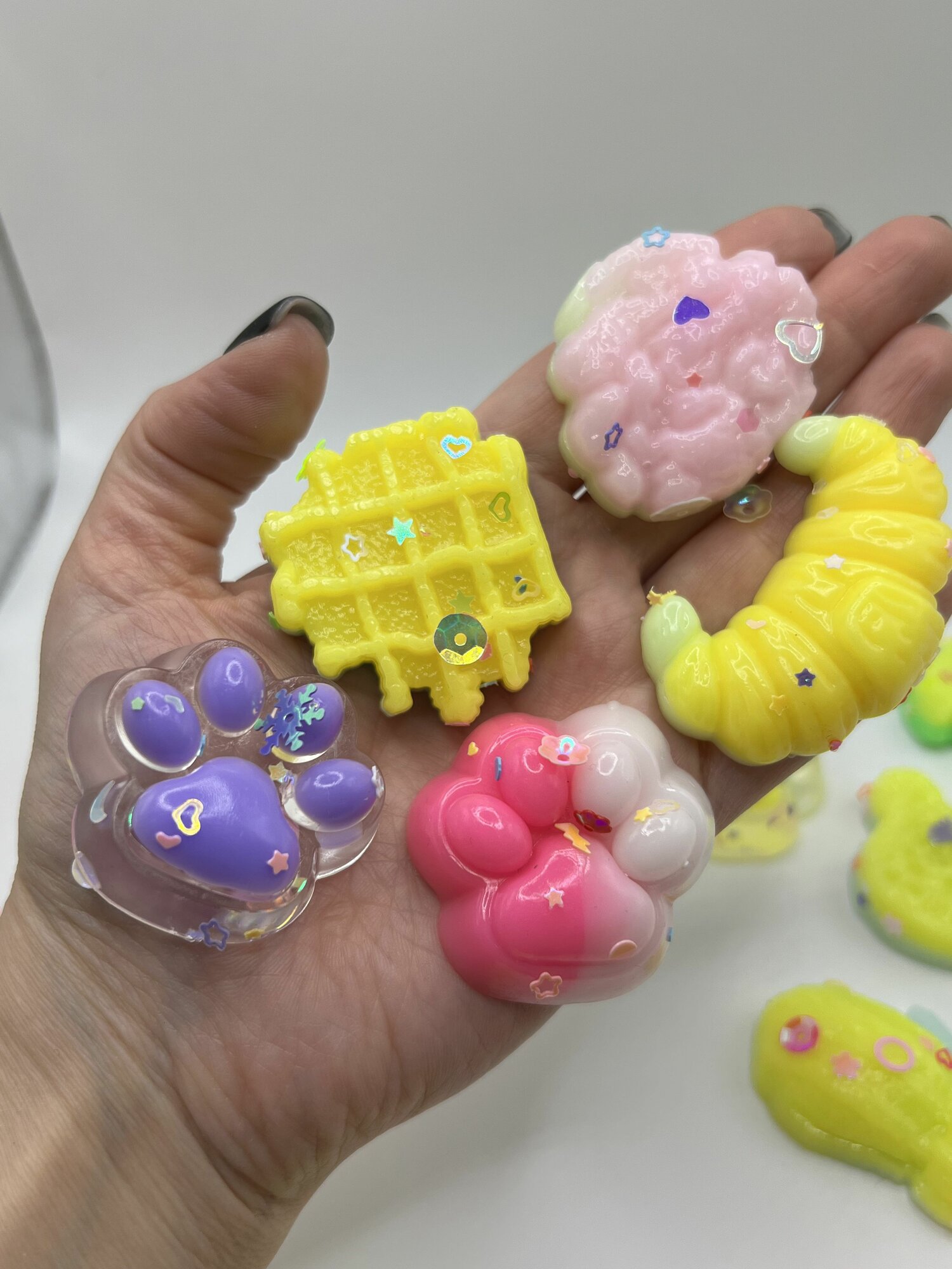 Игрушка антистресс лапки/ набор таба 5 шт/ набор для детей