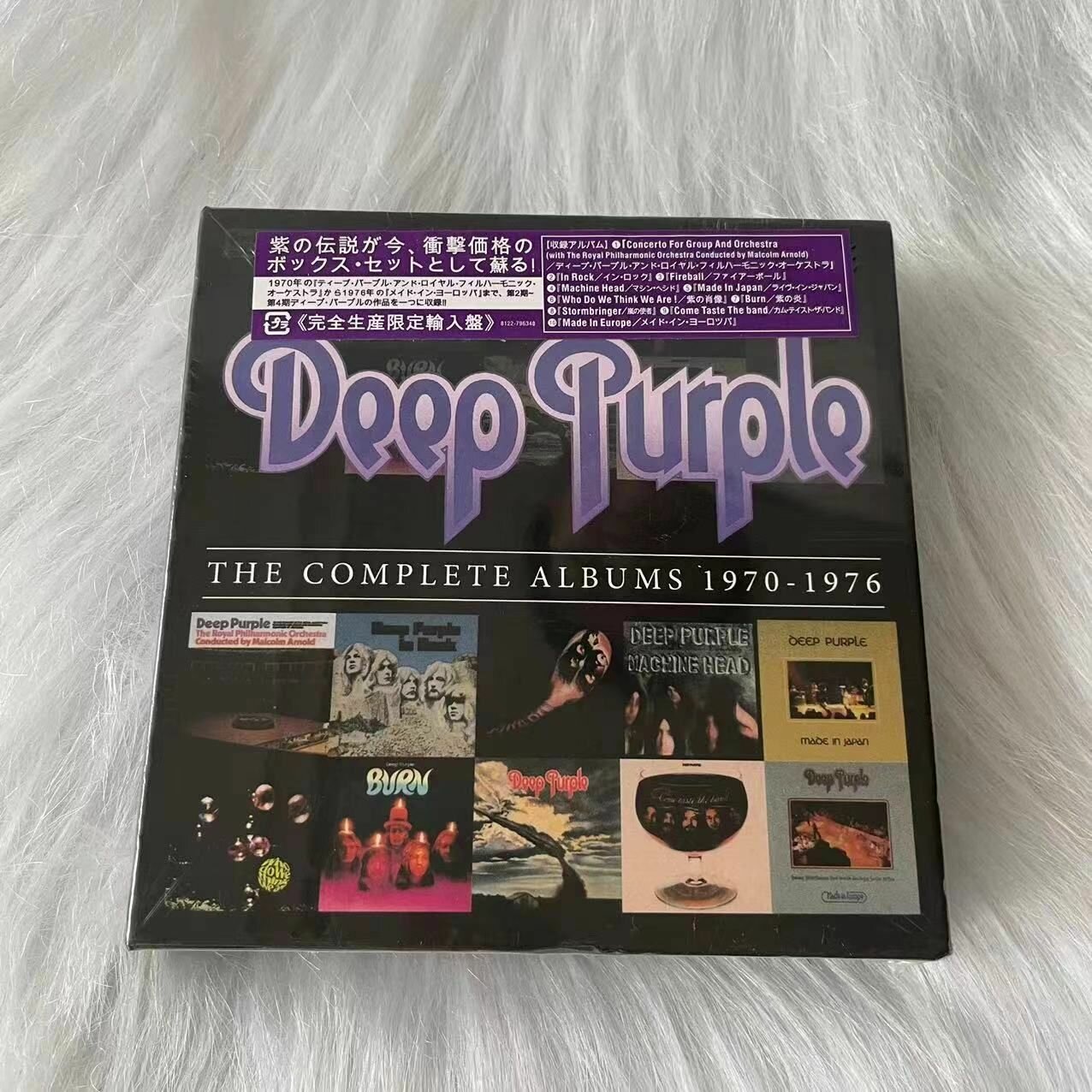 Deep Purple Complete Album 1970-1976, комплект из CD*10 с высококачественной музыкой.