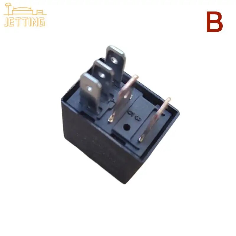 Автомобильное реле 24В 40А черное B