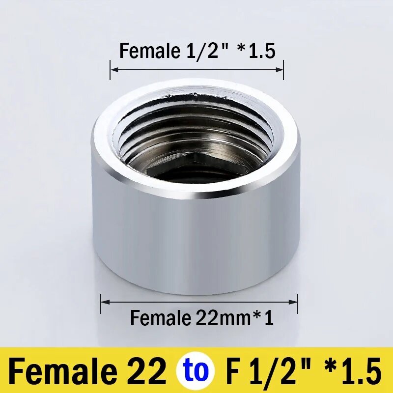 Медный переходник для аэратора M24 на M22 F22 to F1l2