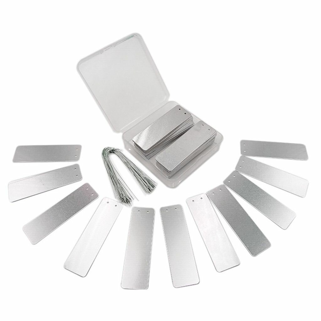 Металлические бирки для деревьев