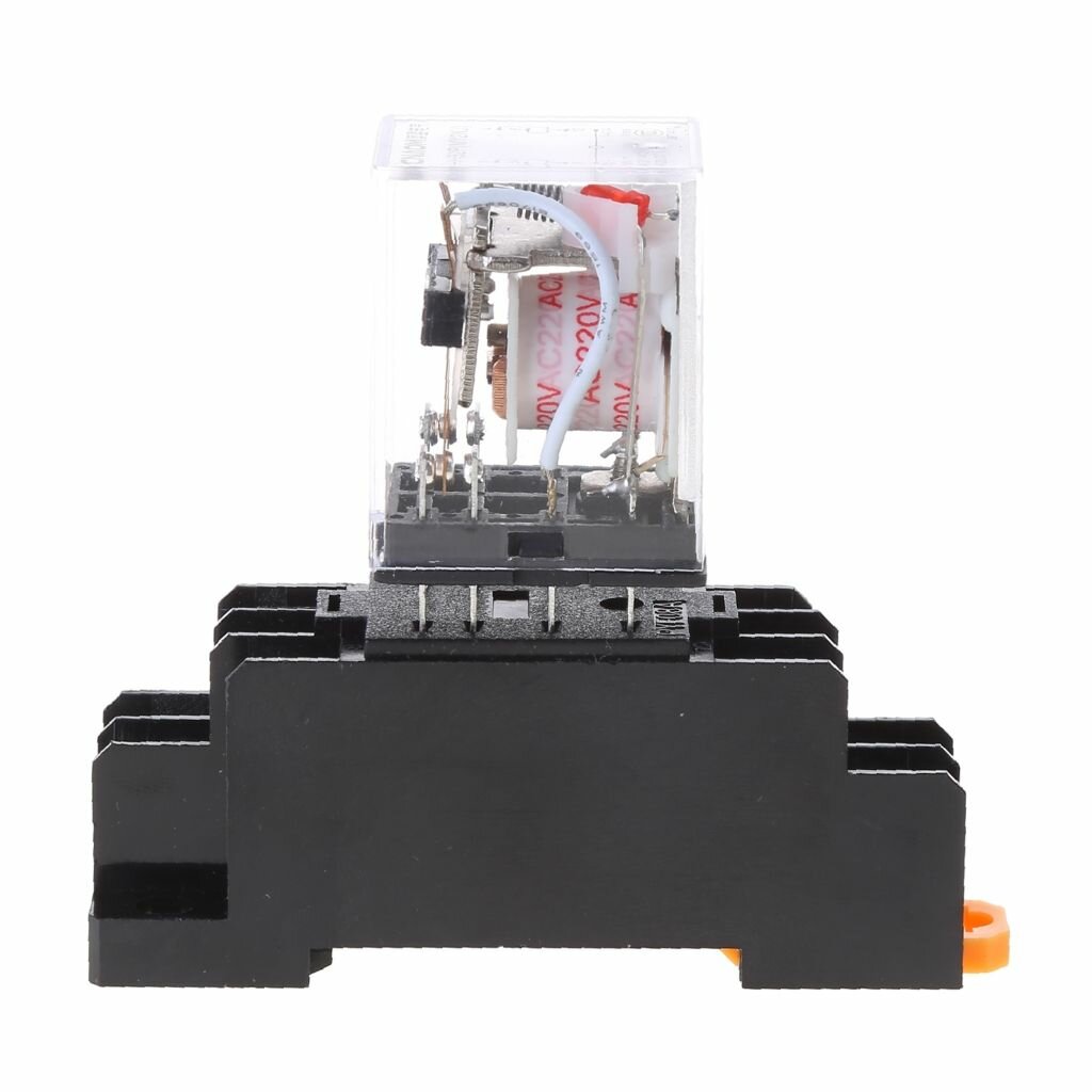 Комплект для подключения питания, Реле переменного тока MY2NJ 220/240 В с небольшим восьмиконтактным цоколем, 1 комплект