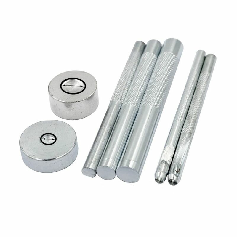 Инструмент для крепления заклепок к изделиям из кожи ручной работы