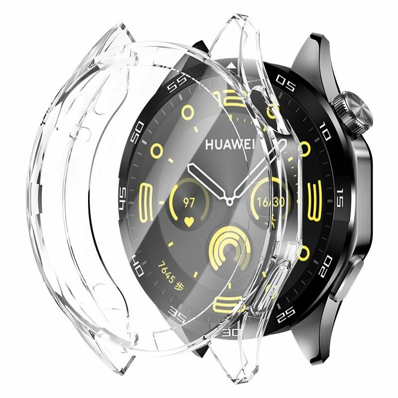 Применяются для Huawei GT4 для защиты мембраны 41 46 мм часы TPU полный защитный чехол SUN