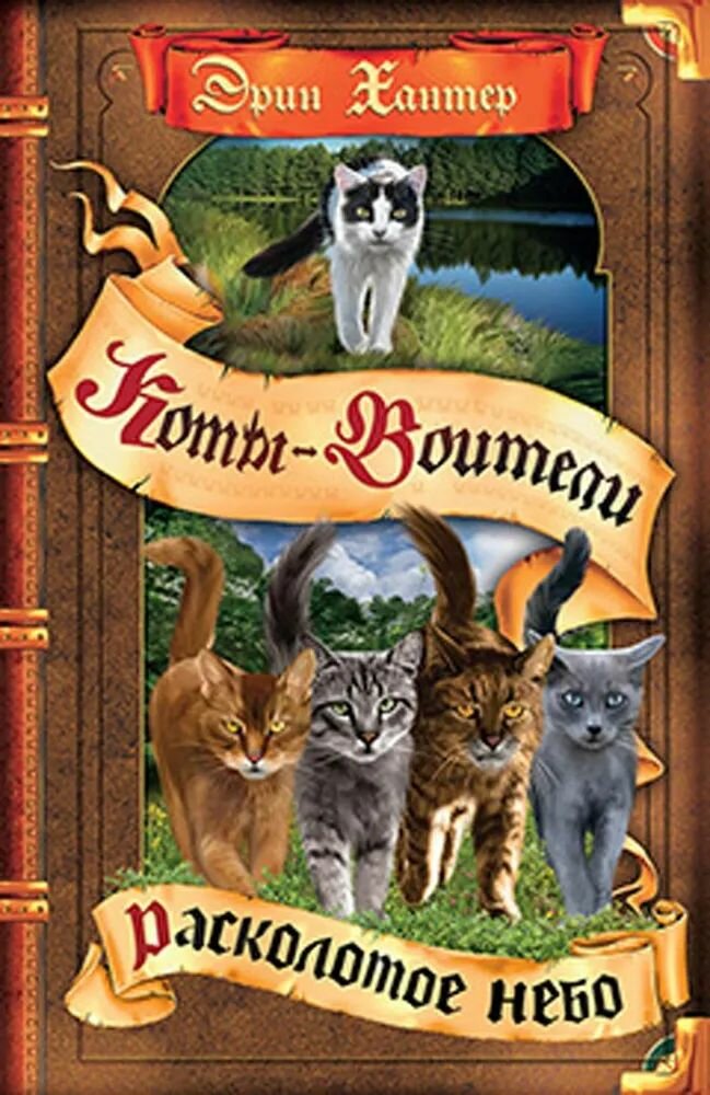 Коты-воители. Цикл "Видение теней". Расколотое небо