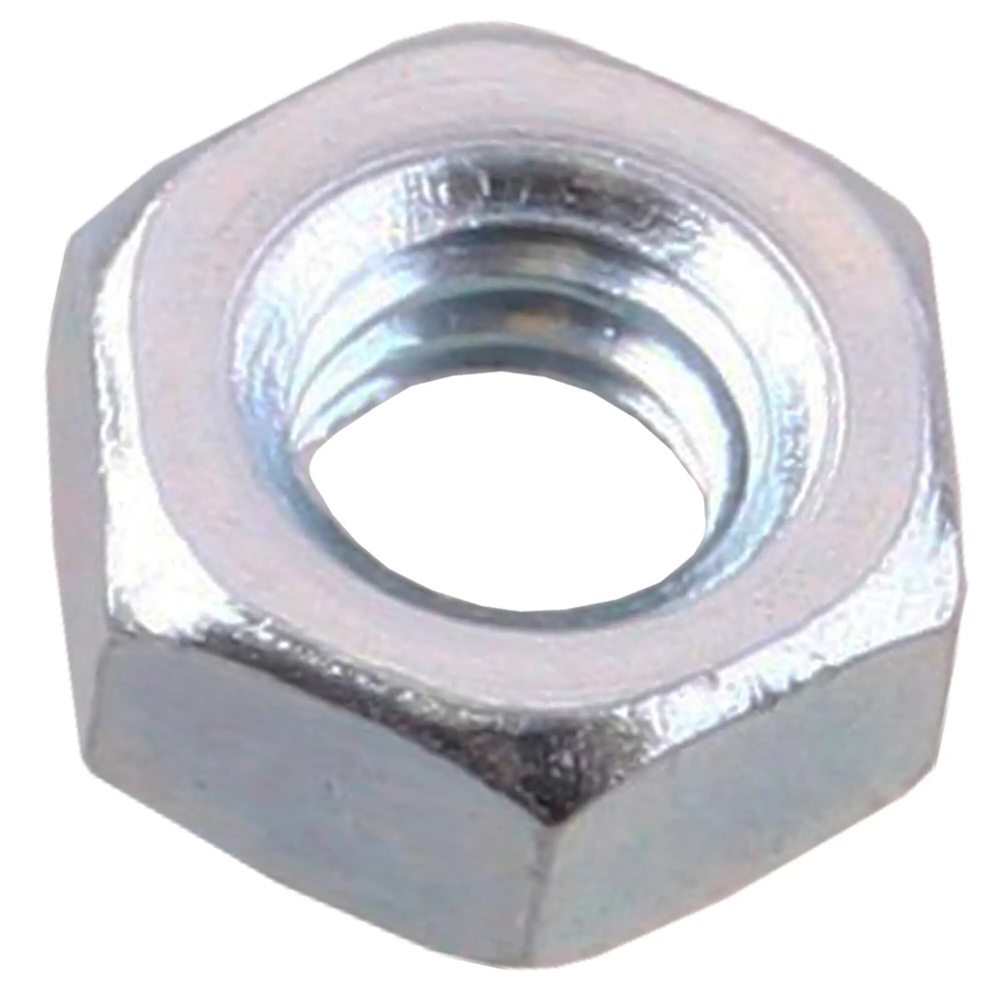 Гайка шестигранная М5 DIN 934 из оцинкованной стали 50 шт в упаковке для сборки техники