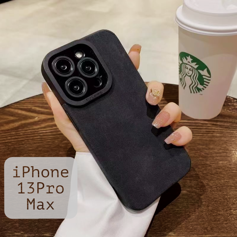 Чехол на айфон 13 про Макс черный - Чехол iPhone 13 pro Max черный