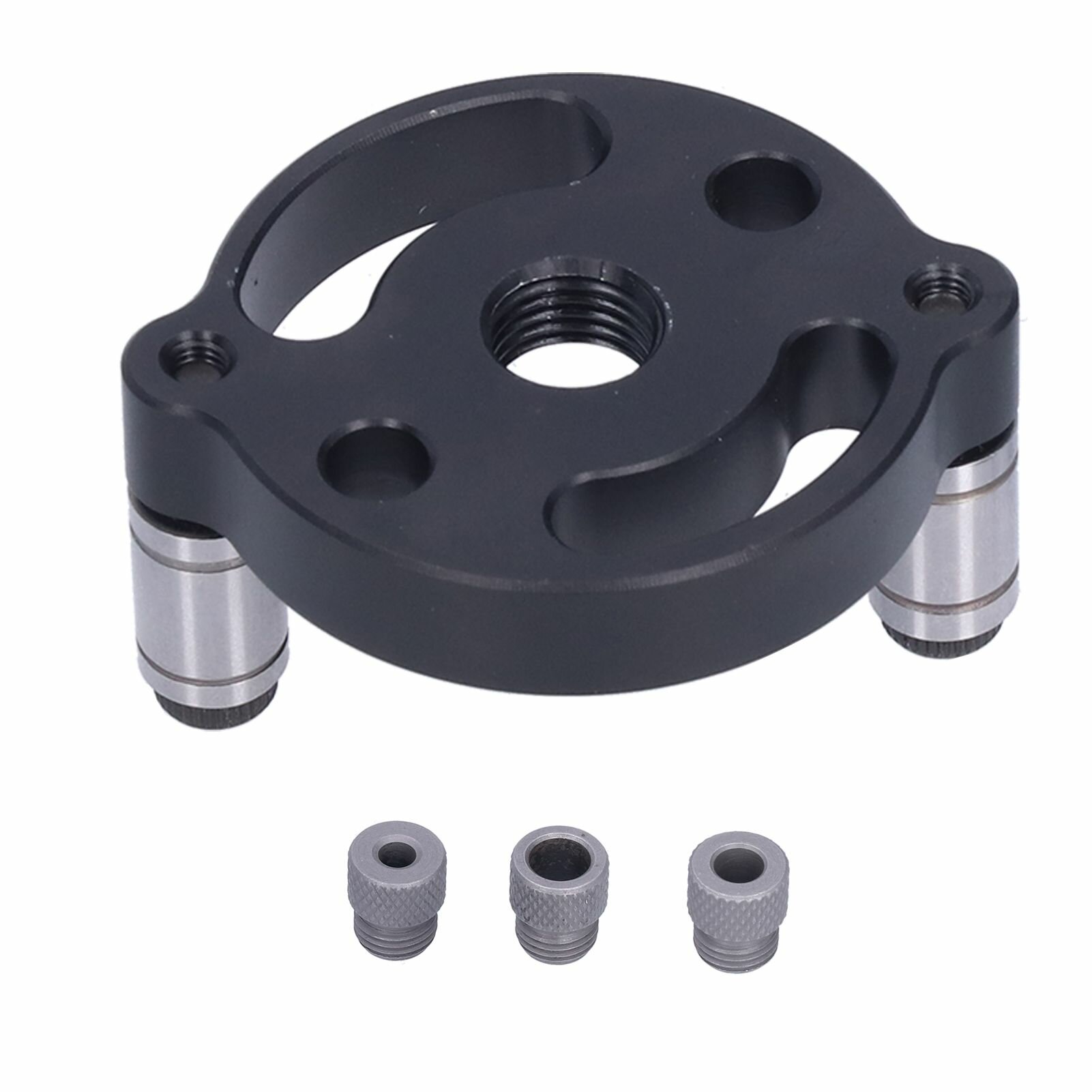 Крепление для дырокола, одиночная направляющая для сверла, самоадаптирующееся позиционирование по центру, локатор дюбеля