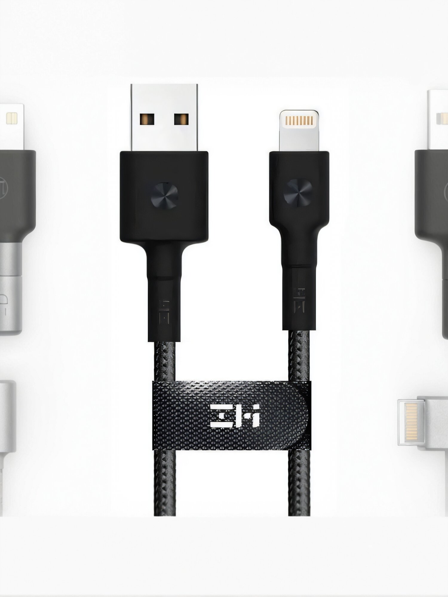 USB Кабель Xiaomi ZMI Apple Lightning MFi (AL853) 150 cm Black