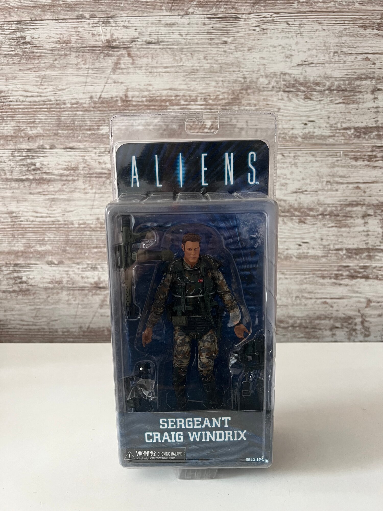 Фигурка Сержант Крэйг Виндрикс, Чужой, Aliens, Sergeant Craig Windrix, 18 см, от Neca