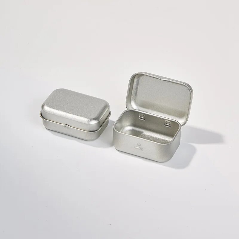 Мини-коробочки из олова lyybx, набор из 10 штук sliver