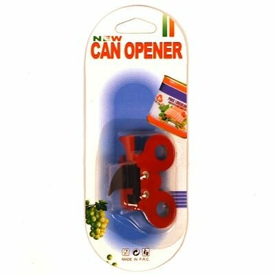 Консервовскрыватель КНР "Бабочка", металлический, 7,5х4,5х2,5 см, в блистере