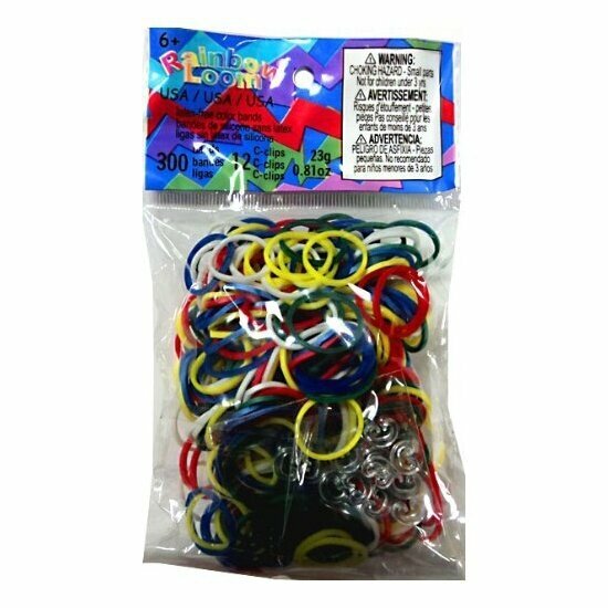 Резинки для плетения браслетов Rainbow Loom Силикон, Олимпийские игры, Olympic Games (B0070)