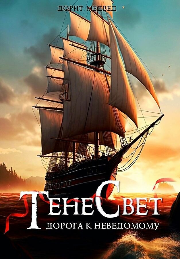 Книга Animedia Company Тенесвет. Дорога к неведомому. Медвед Д, 2023 г