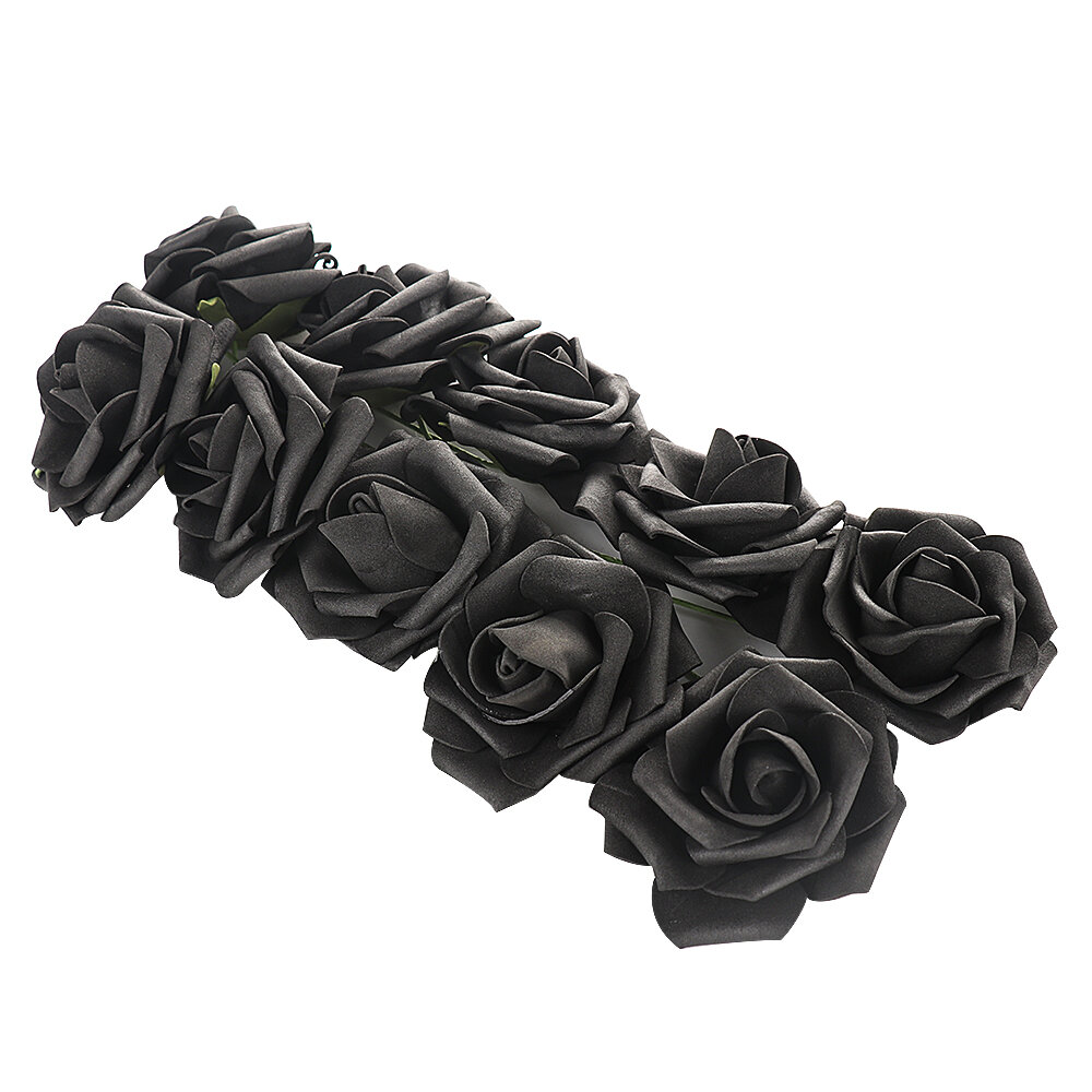 Свадебные украшения из роз из пенополиэтилена 8 см, центральные части из искусственных цветов для свадебной вечеринки, дома и декора мероприятий, прочная и реалистичная имитация