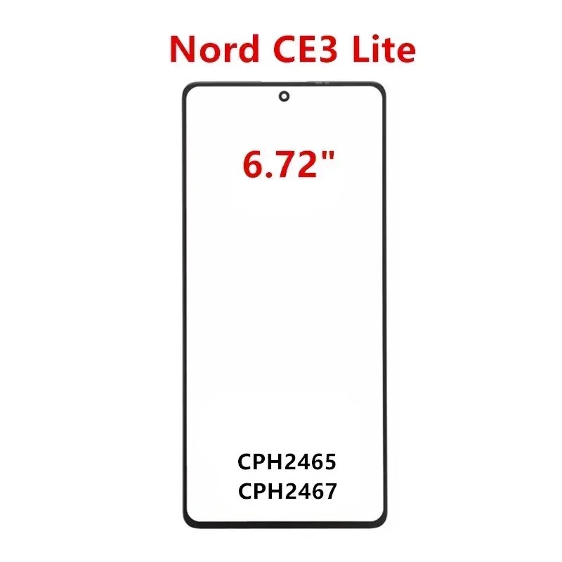 Сенсорный экран для Oneplus Nord 5 4 3 CE 2 3 Lite N20 SE N30 N300 5G, передняя панель, ЖК-дисплей, внешнее стекло, запчасти для ремонта + OCA