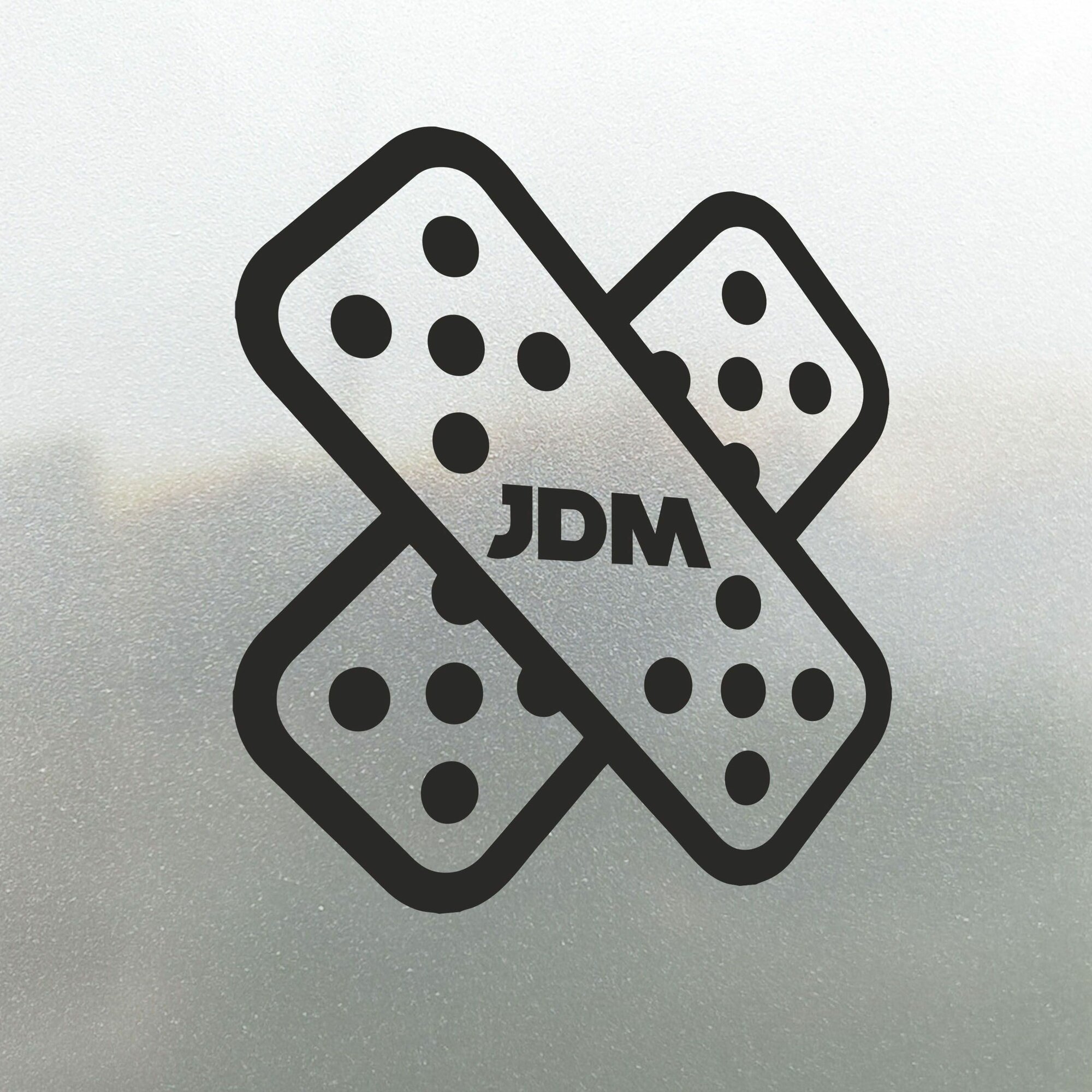 Наклейка на авто JDM 20x20