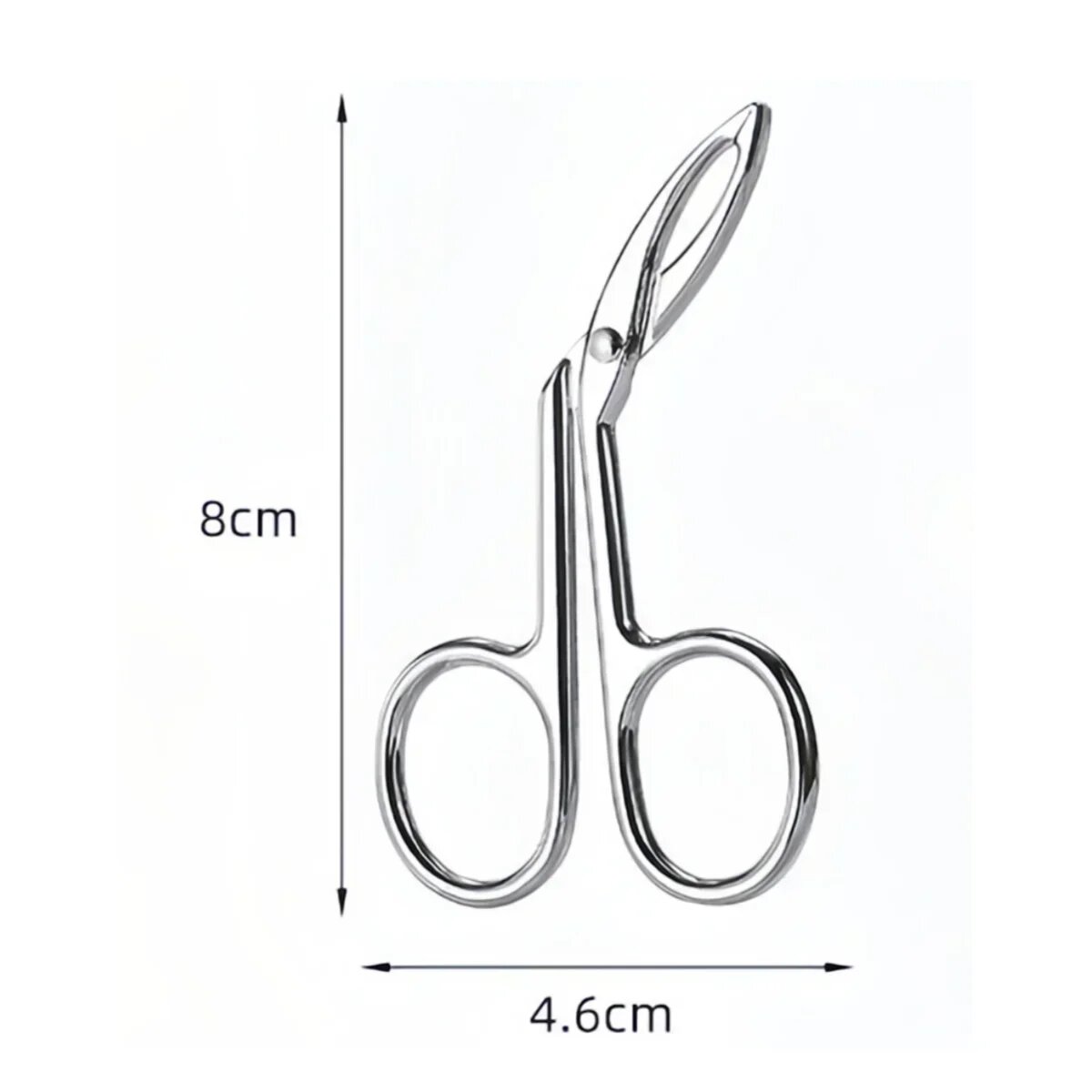 Пинцет для бровей MOONBIFFY Silver Inclinedmouth