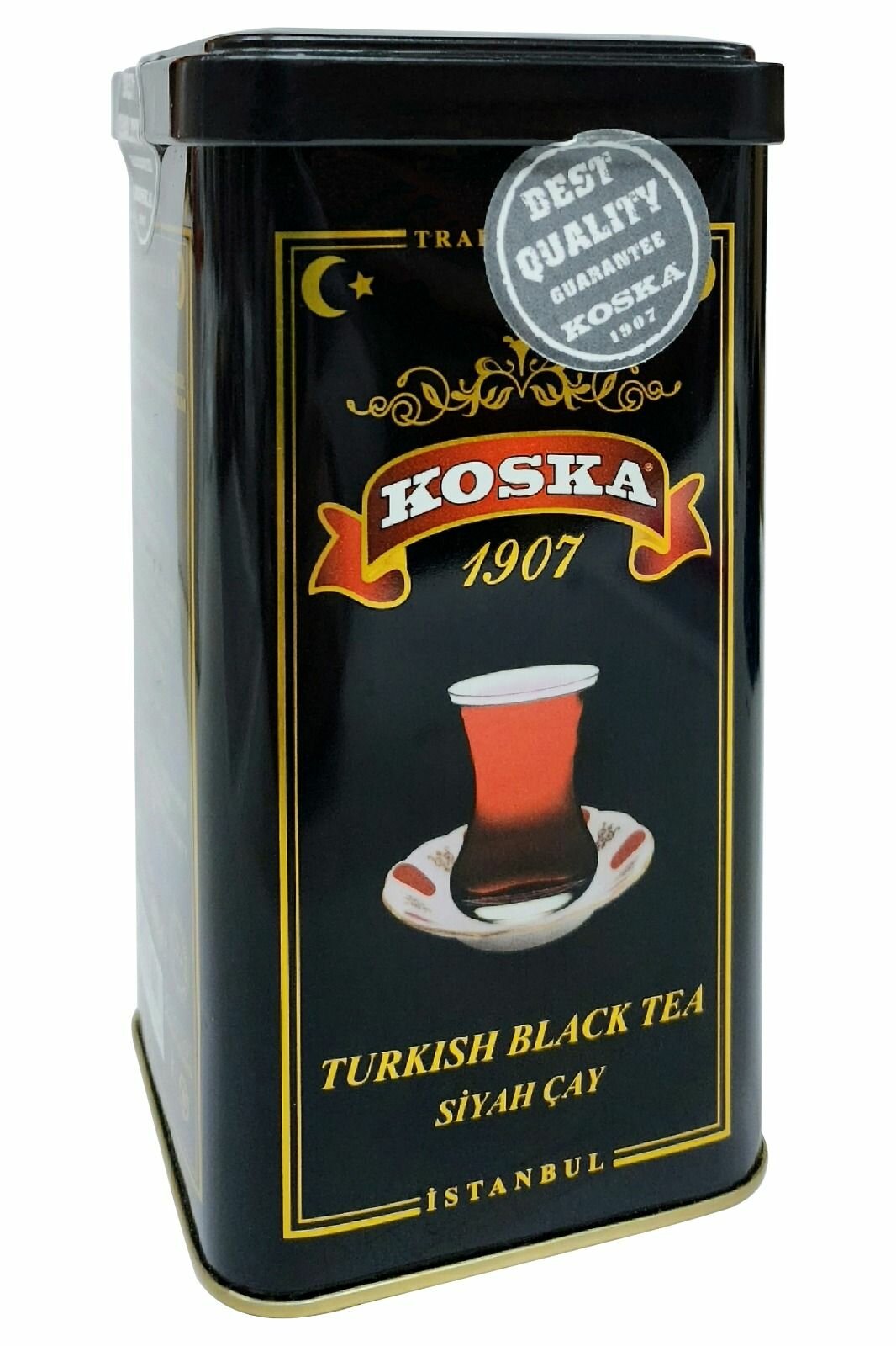 Турецкий черный среднелистовой чай, "Koska", Turkish siyah cay, 100гр.