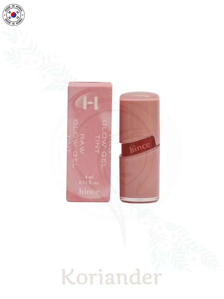Hince Гелевый тинт с сияющим эффектом Raw Glow Gel Tint 4ml R007 CHIL
