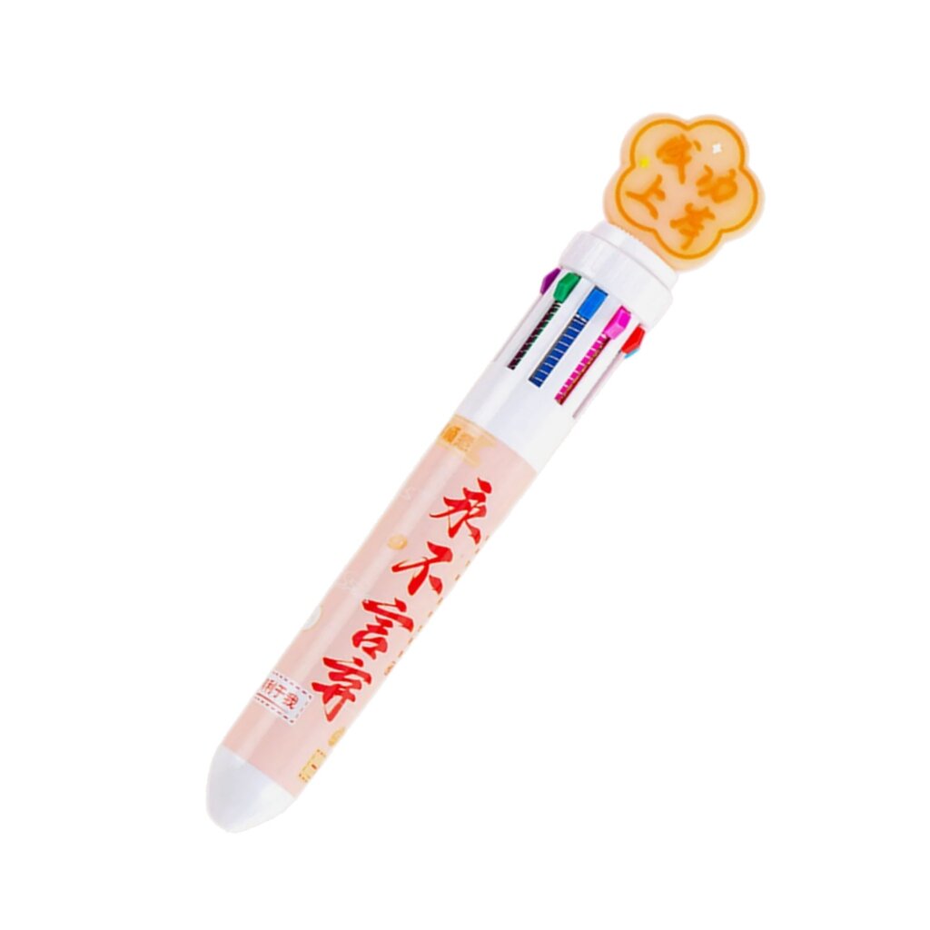 Многоцветная Шариковая ручка 10-Color-in-1 Ручка Многоцветная Ручка для письма для студента