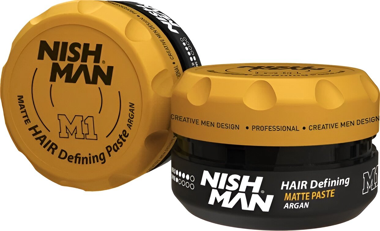 NISHMAN HAIR DEFINING MATTE PASTE ARGAN M1 100 ML Матовый стайлинг